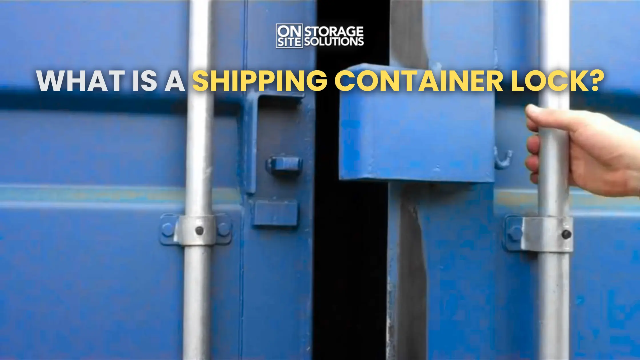 Shipping Container Locks