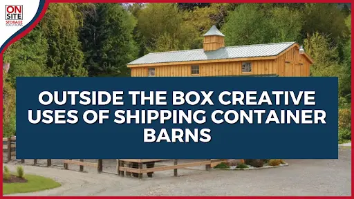 Shipping Container Barn Plans Shipping Container Homes & Buildings: