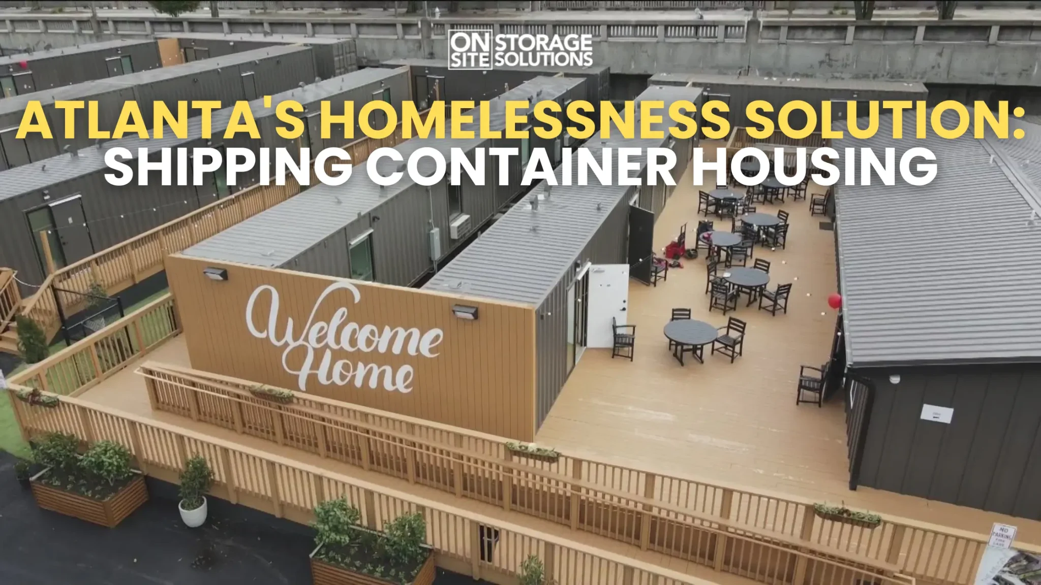 Atlanta's Homelessness Solution: Shipping Container Housing