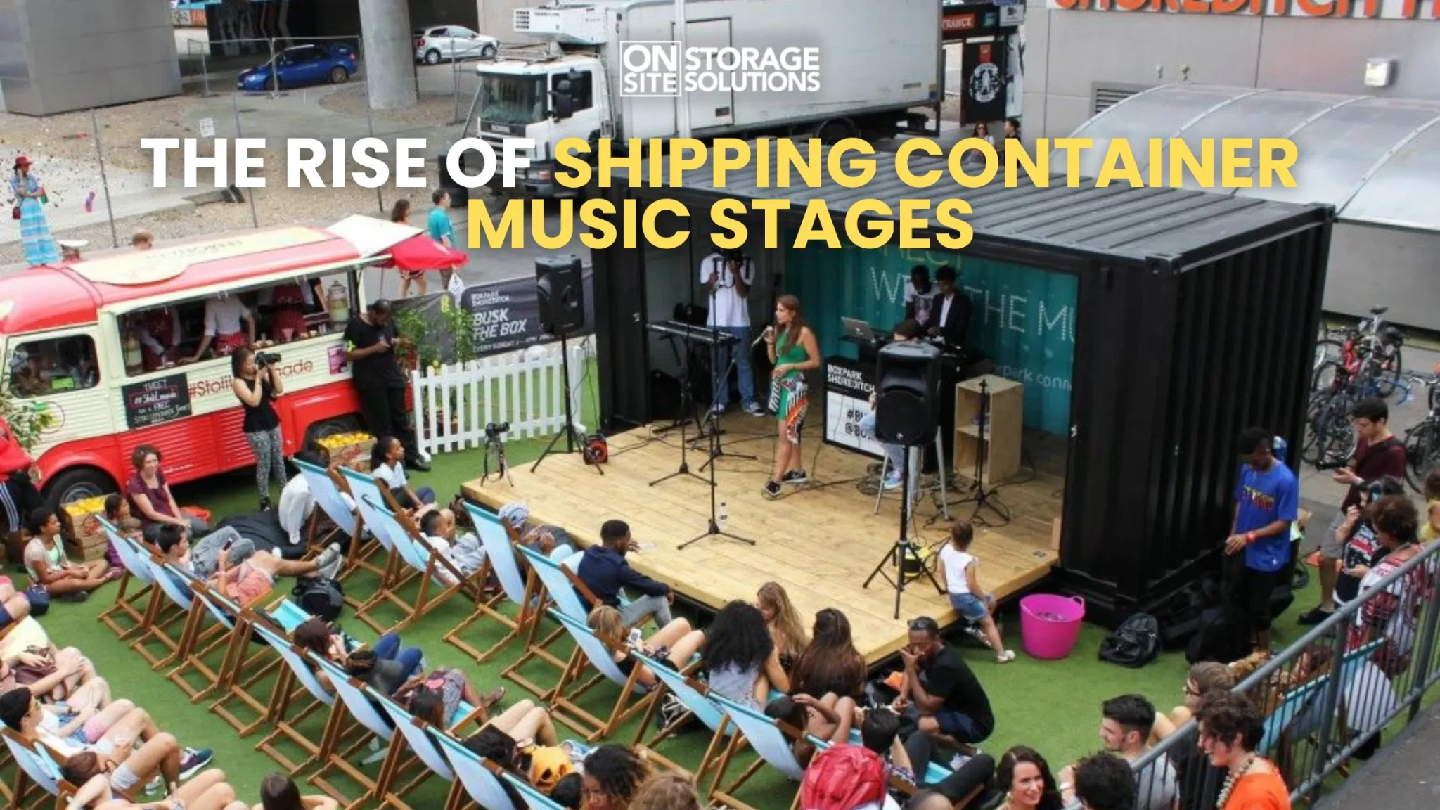 Shipping Container Music Stage | Design, Setup & Benefits