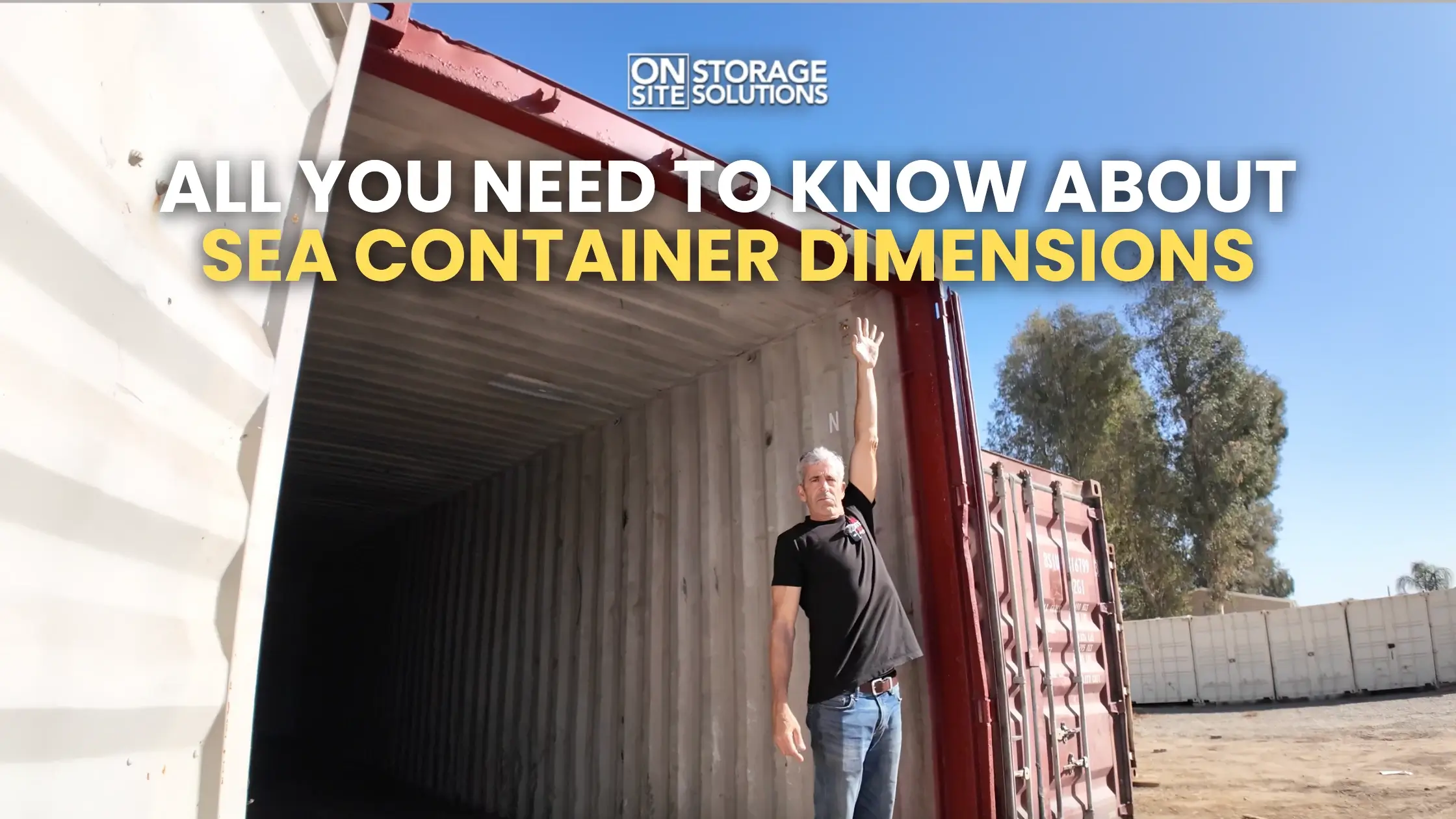 Sea Container Dimensions | Types, Sizes & Uses Explained