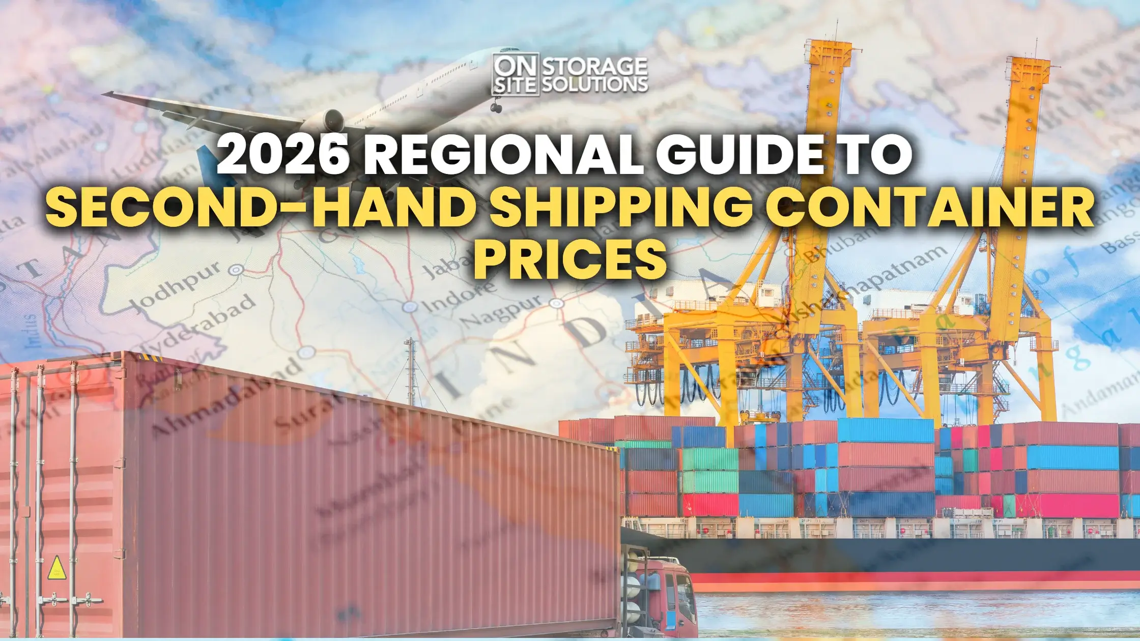 2026 Second-Hand Shipping Container Prices by Region