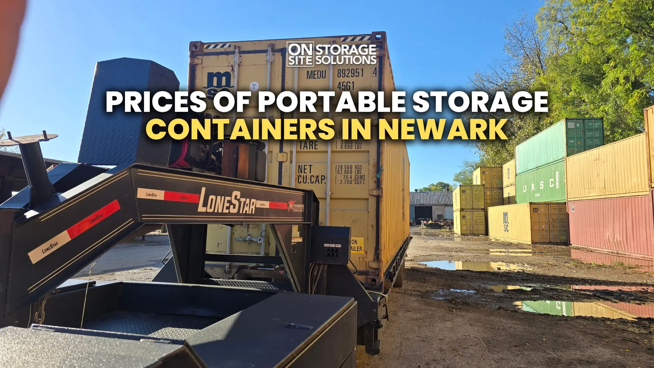 Portable Storage Containers in Newark | Prices Guide